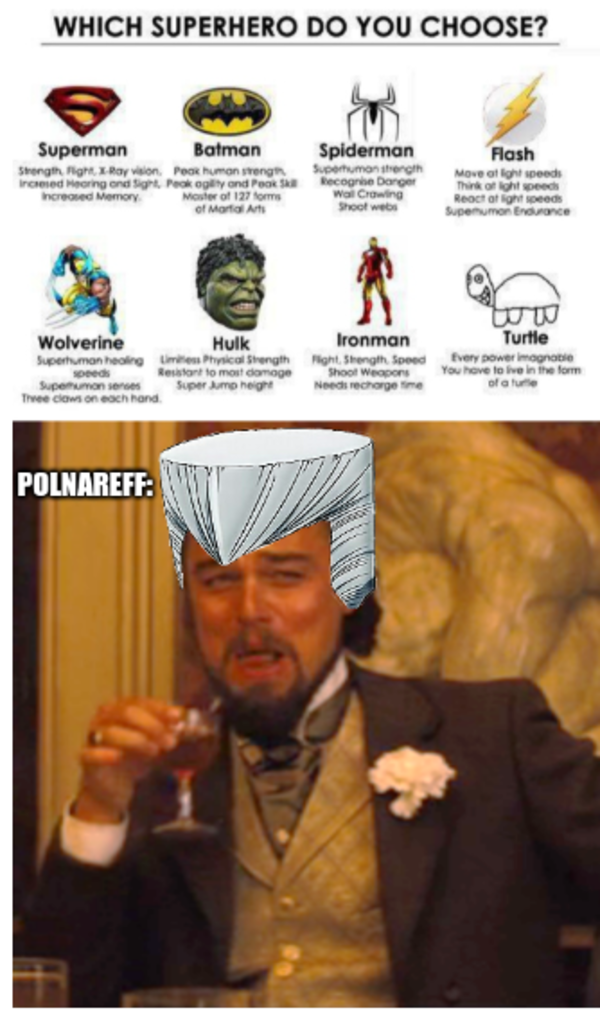 Polnareff land within seconds | /r/ShitPostCrusaders/ | JoJo's Bizarre ...