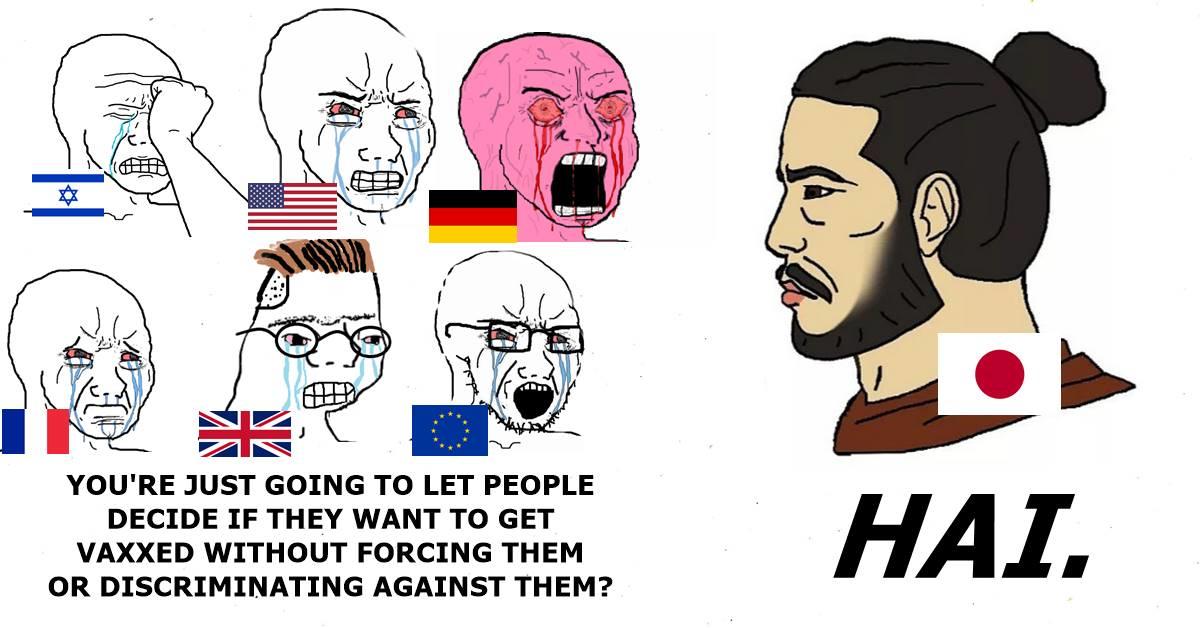 Japan understands consent | Yes Chad | Know Your Meme