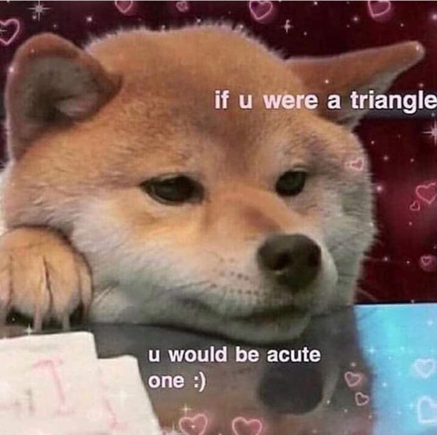 acute triangle | Heart Emoji Memes | Know Your Meme