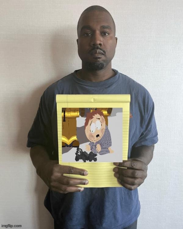 Notepad Kanye West Holding Notepad Know Your Meme