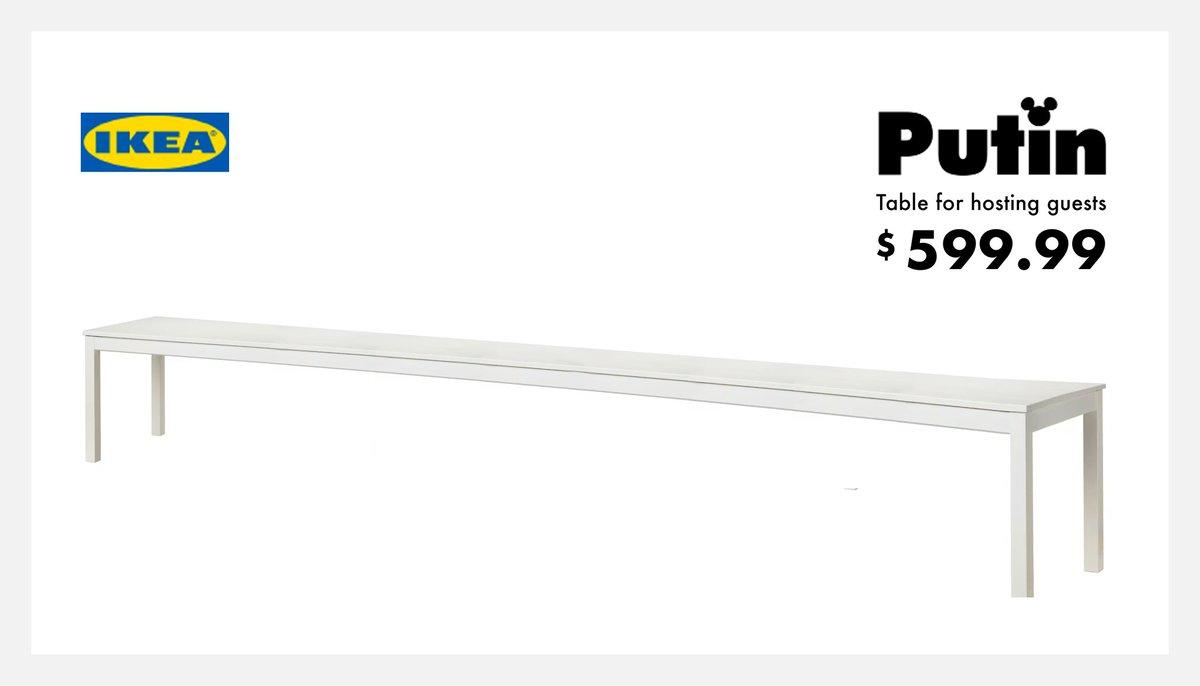 Putin Ikea | Putin's Long Table | Know Your Meme