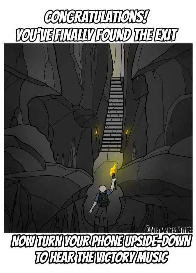 A righteous reward for never giving up | Optical Illusion | Know Your Meme