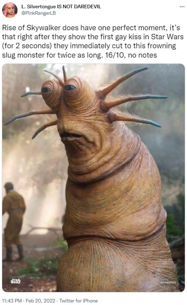 Rise of Skywalker does have one perfect moment | Klaud / Live Slug ...