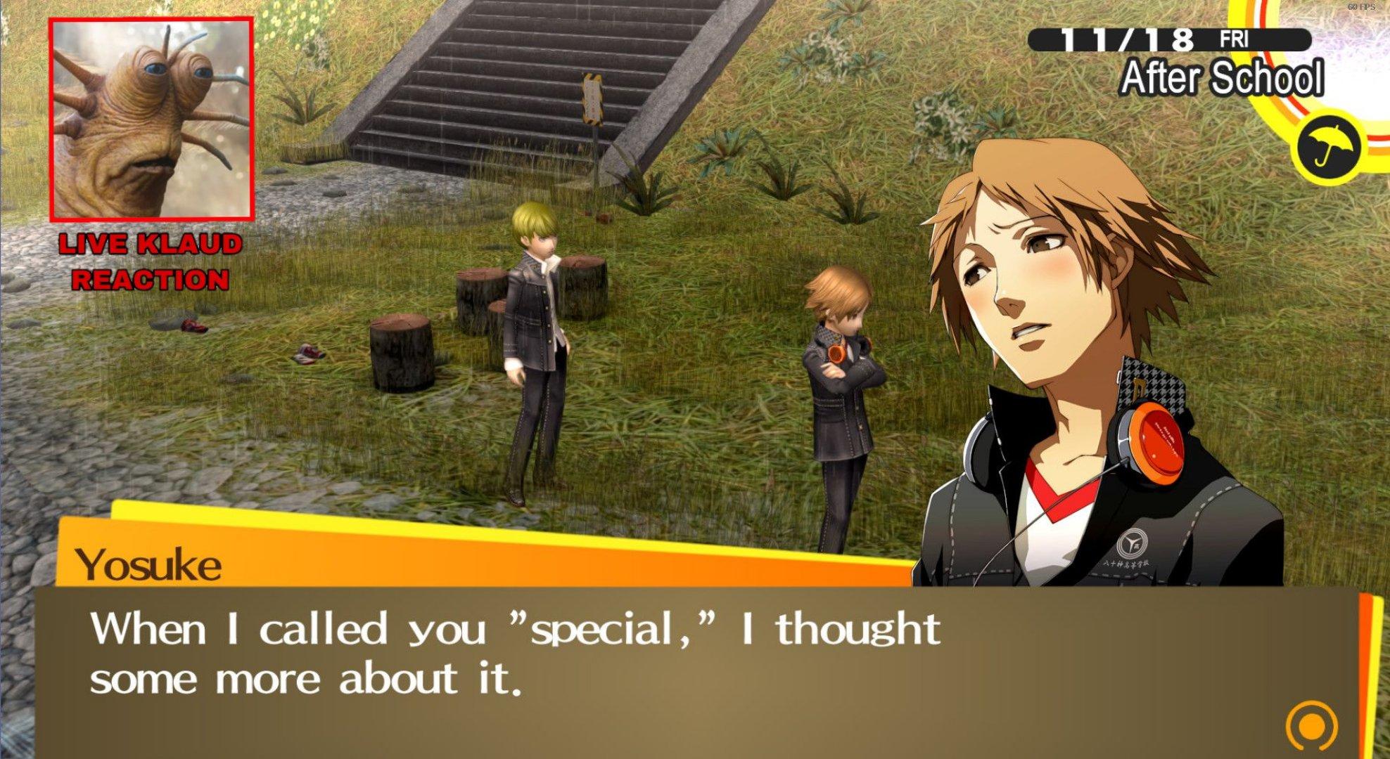 Yosuke's Confession (Live Klaud Reaction) | Klaud / Live Slug Reaction ...