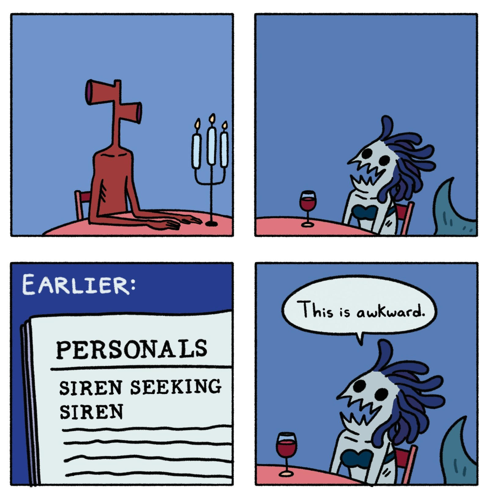 “Awkward” by Cryptid Club | Webcomics | Know Your Meme