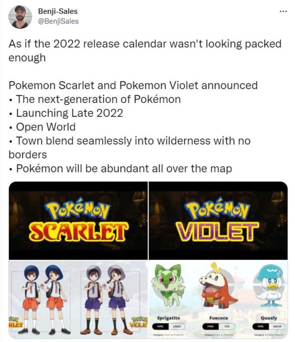 violet and scarlet | Pokémon Scarlet and Violet | Know Your Meme