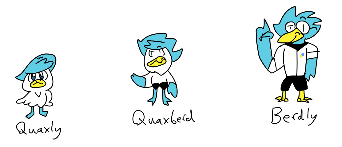 Leaked Quaxly evolution | Pokémon Scarlet and Violet | Know Your Meme