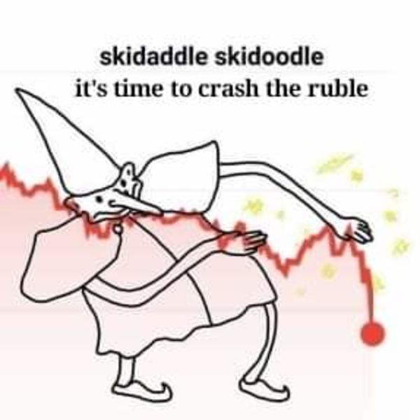 Skiddadle Skidoodle the Ruble is now a limp noodle | /r/ww3memes ...