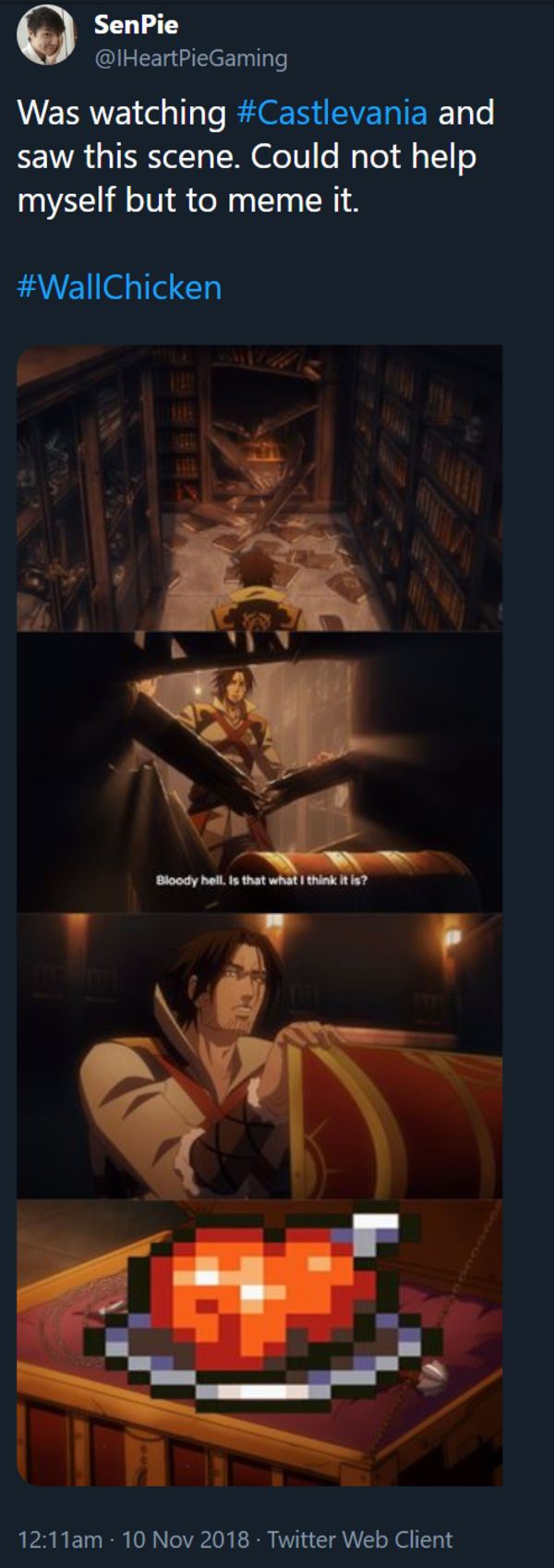 Found wall chicken | Wall Chicken | Know Your Meme