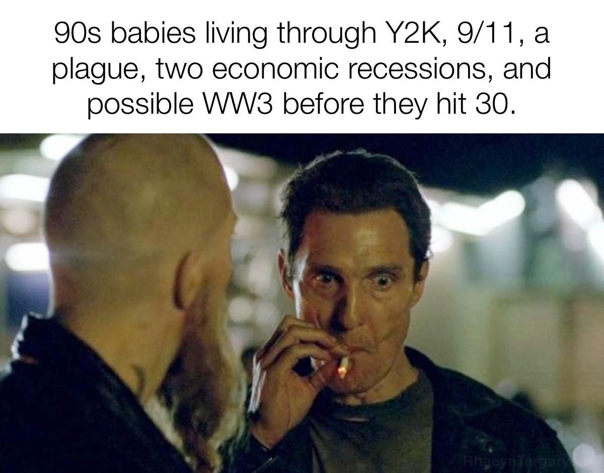 '90s Babies, Are You Okay? | Matthew McConaughey Smoking | Know Your Meme