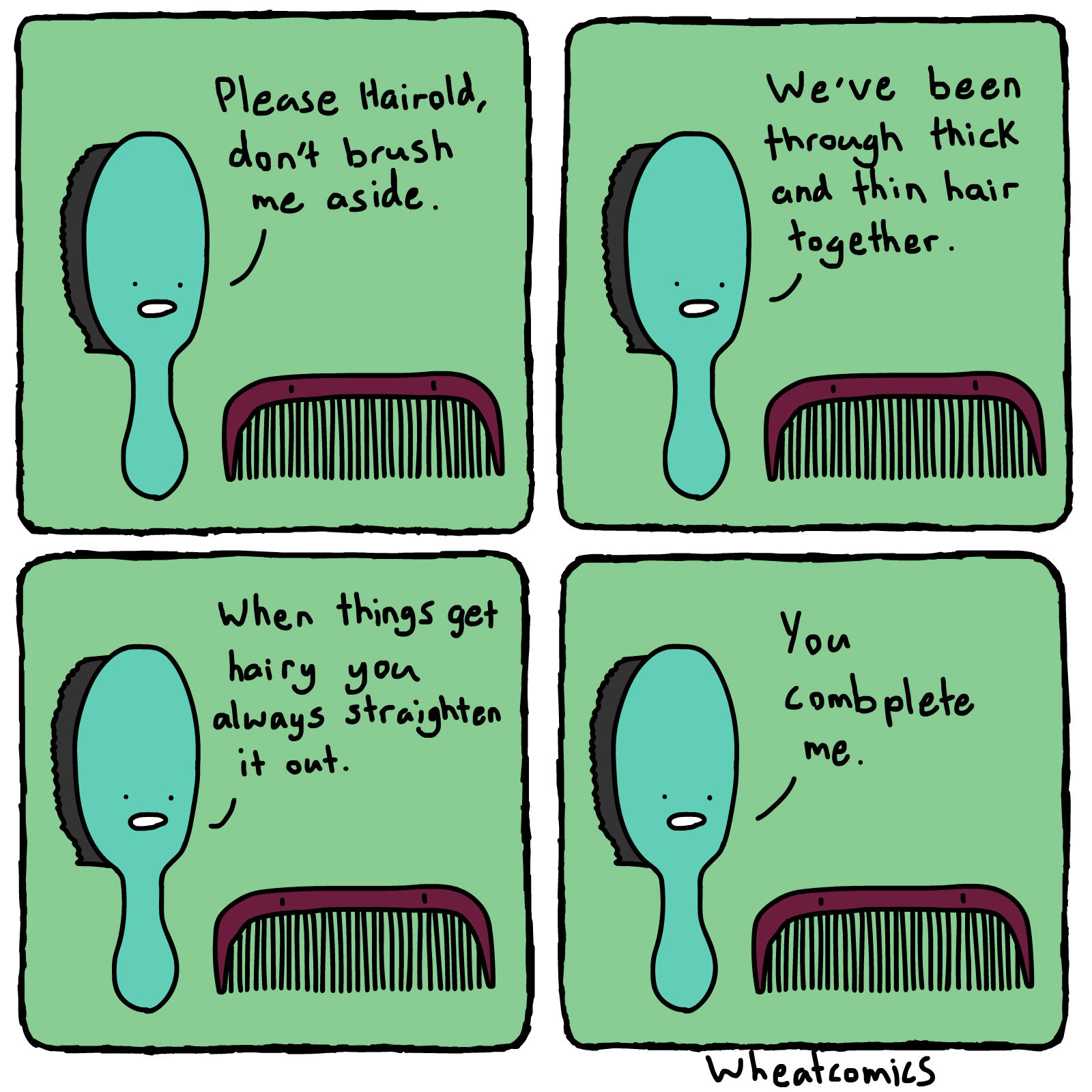“Toupee or not Toupee” by C_Wheat | Webcomics | Know Your Meme