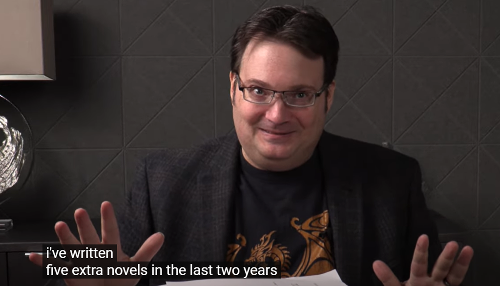 Madlad surprises fans with 5 full novels written in 2 years. | /r ...