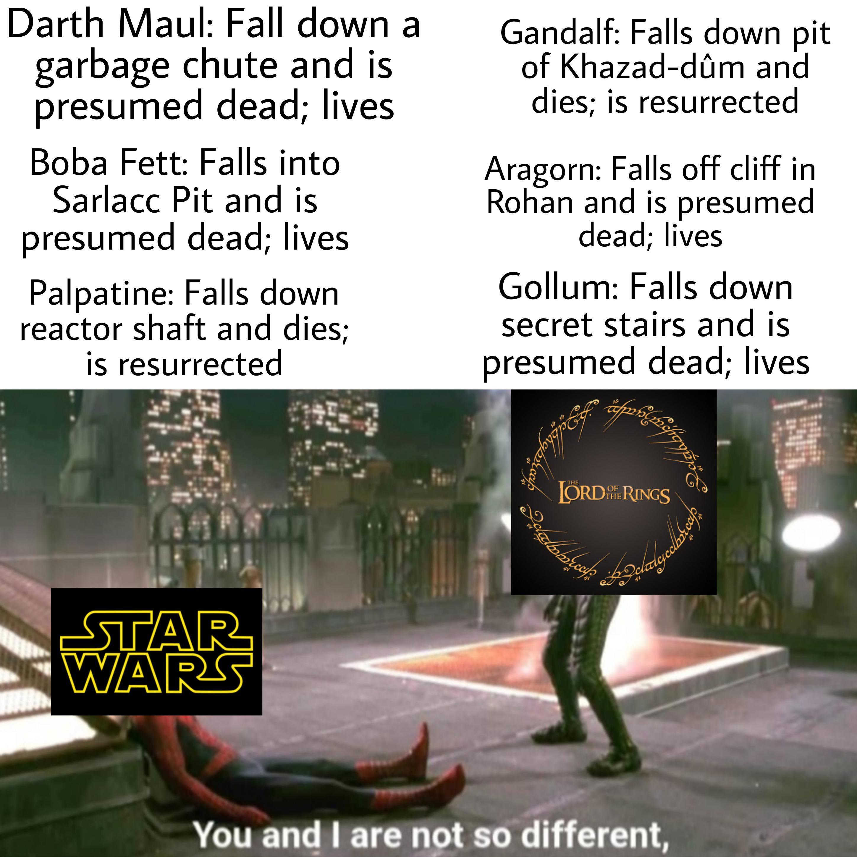 If they die offscreen, they're not dead! | /r/PrequelMemes | Prequel ...