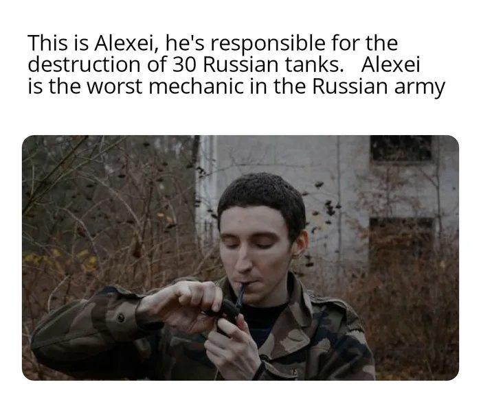 Be like Alexei | 2022 Russian Invasion of Ukraine | Know Your Meme