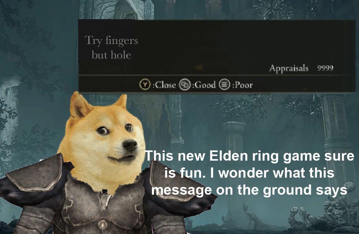 Le elden ring has arrived | /r/dogelore | Ironic Doge Memes | Know Your ...