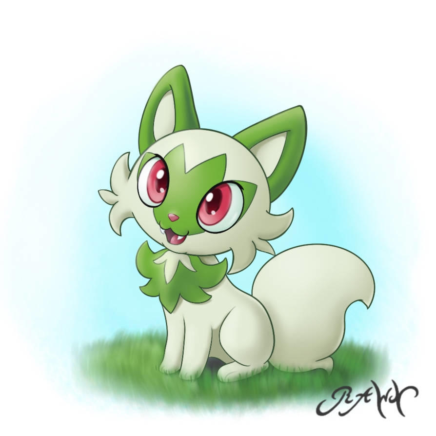 Sprigatito by RAWN89 | Sprigatito | Know Your Meme