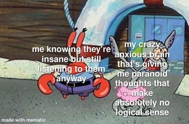 Anxiety | SpongeBob SquarePants | Know Your Meme