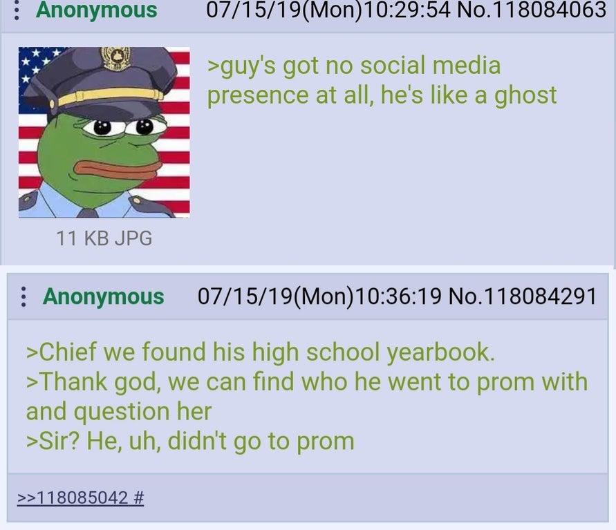 He's a ghost, sir. | /r/Greentext | Greentext Stories | Know Your Meme