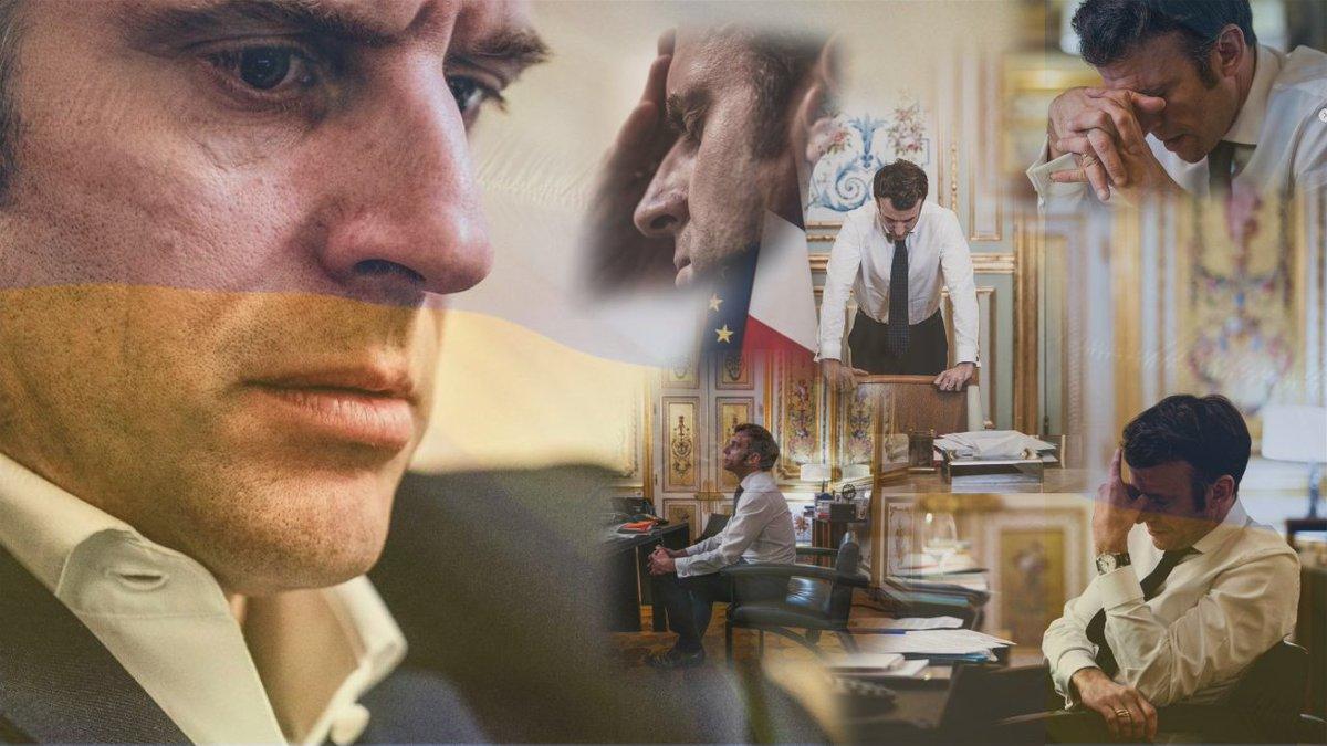 Sad Macron meme | Troubled Macron / Sad Macron | Know Your Meme