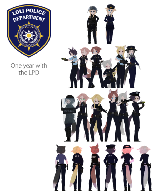 Loli Police Department meme | Loli Police Department | Know Your Meme
