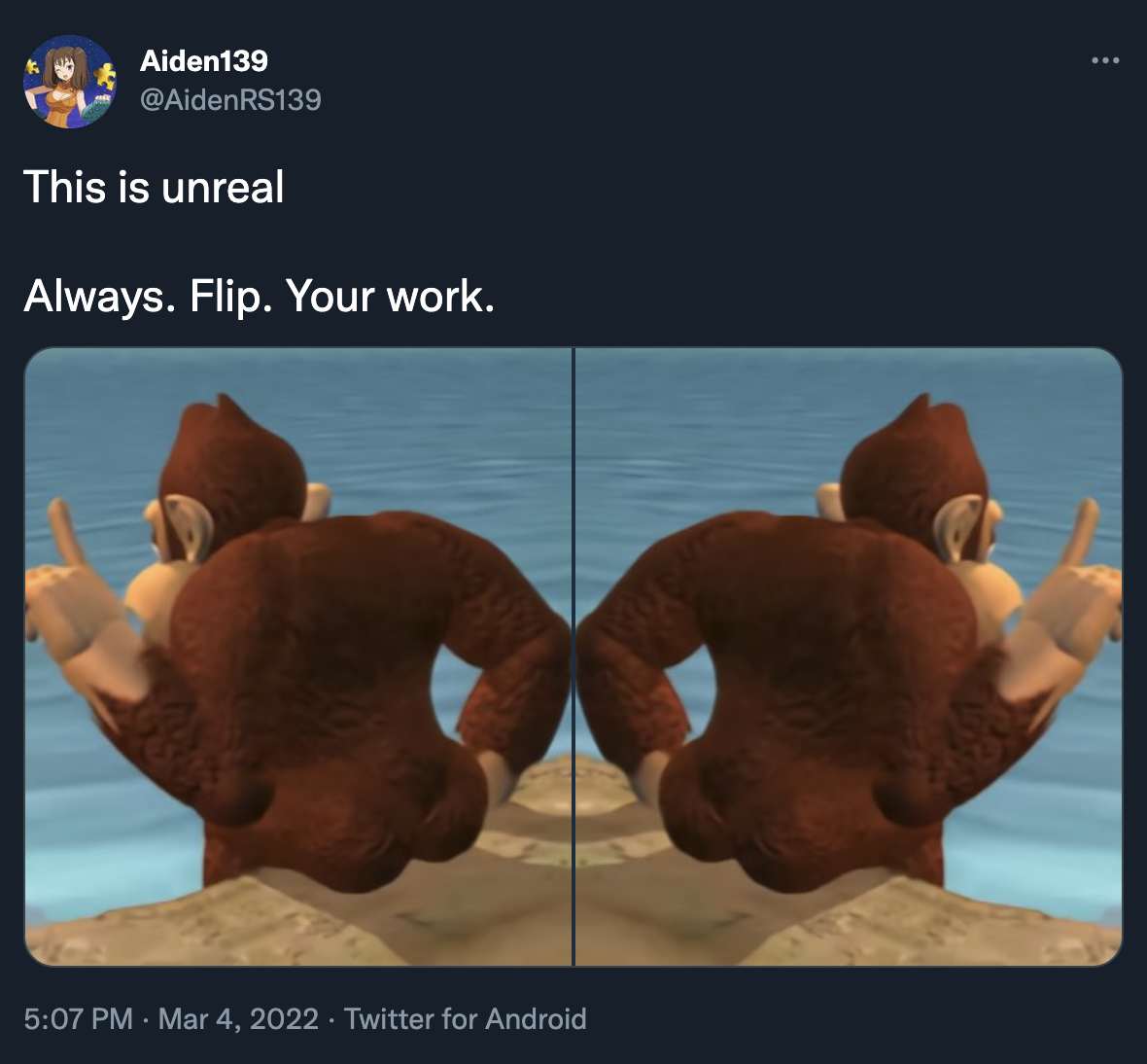 Always. Flip. Your Work. meme | Always Flip Your Work | Know Your Meme