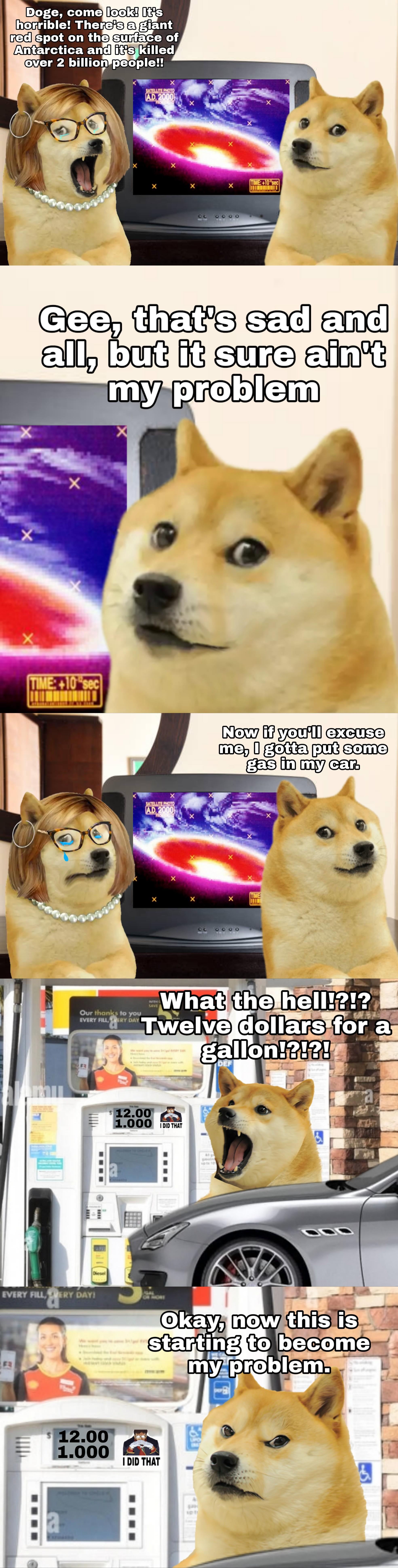 le Gas Prices Has Arrived | /r/dogelore | Ironic Doge Memes | Know Your ...