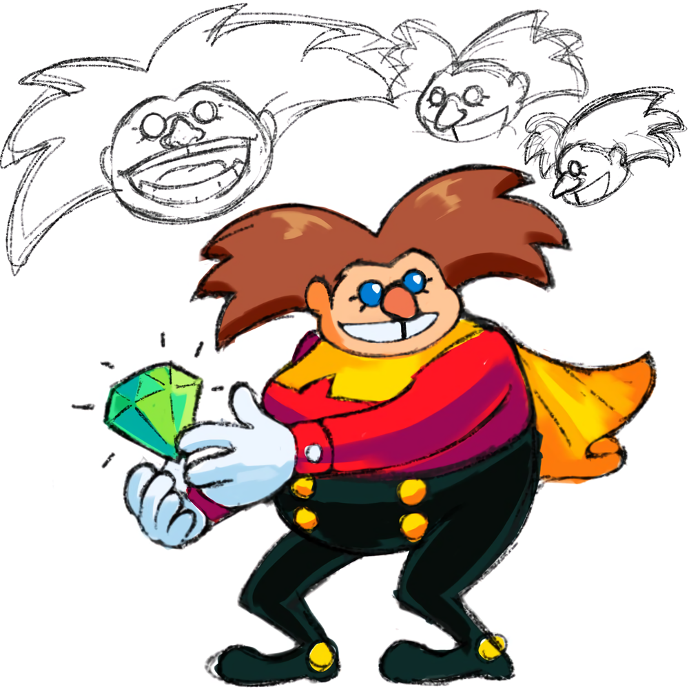 More doodles of my version of EggMa'am or Egg Madam - by MellowMarzArt ...