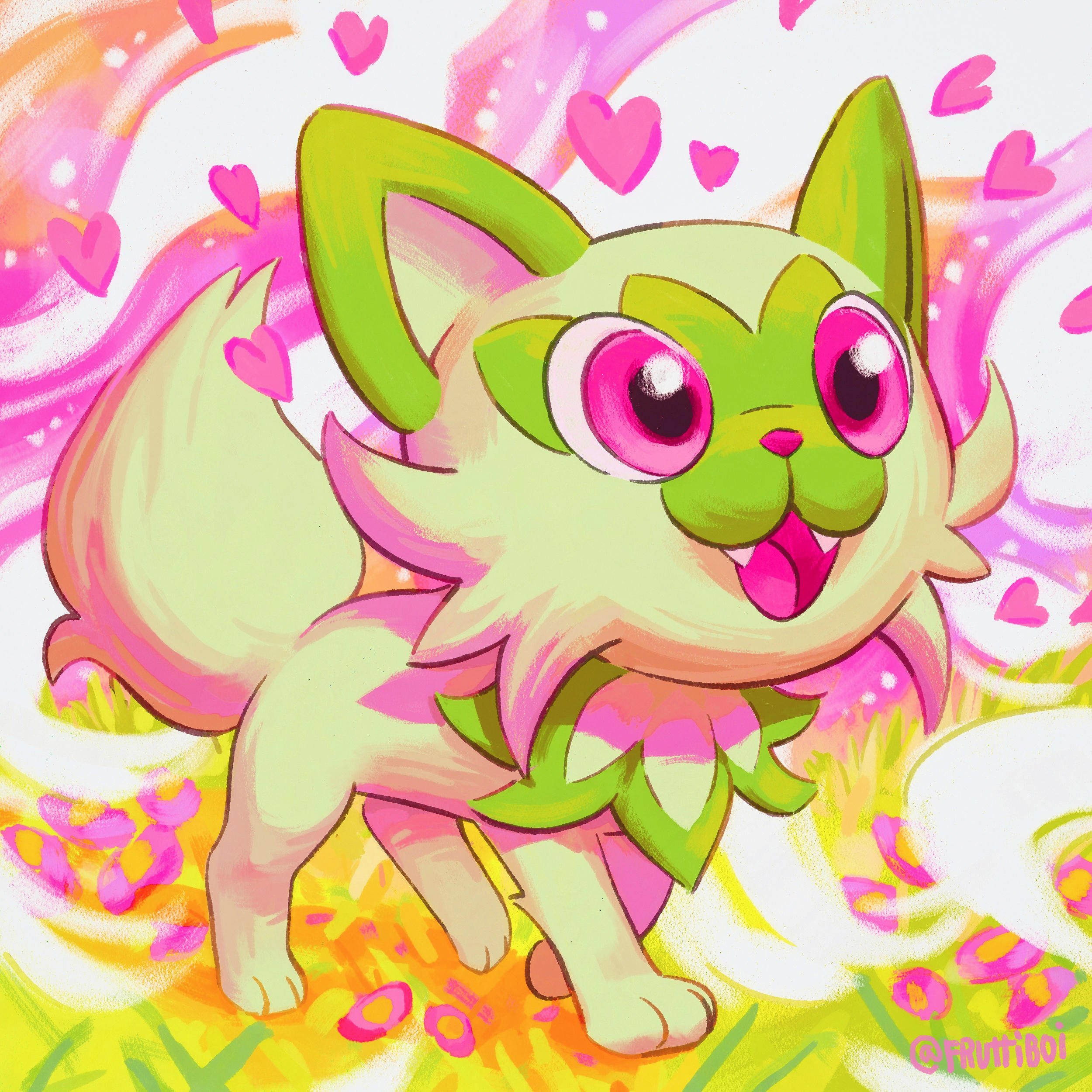 High Sprigatito | Sprigatito | Know Your Meme