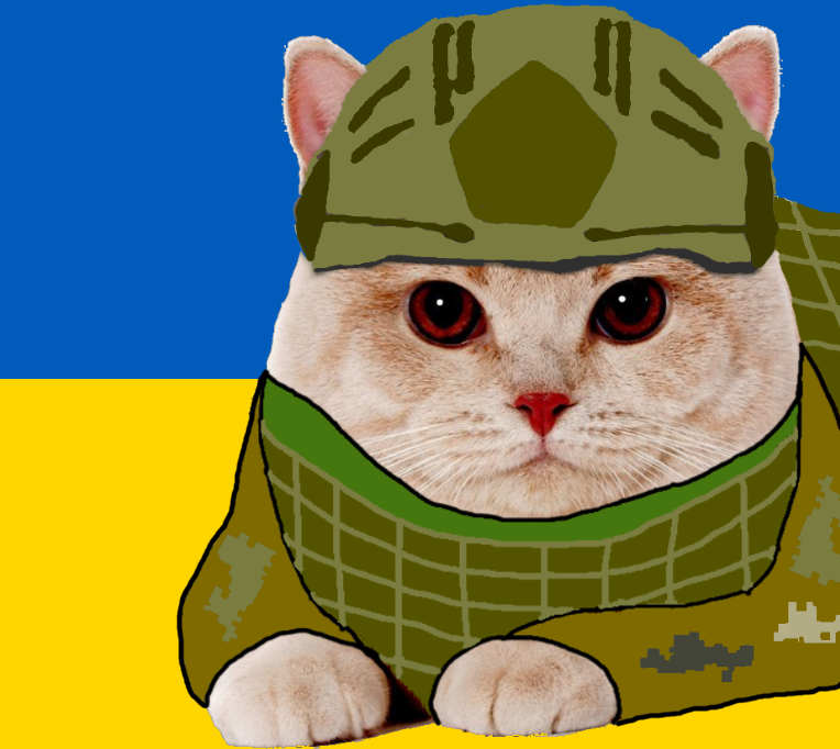Ukrainian Army Gigacat | Gigacat | Know Your Meme