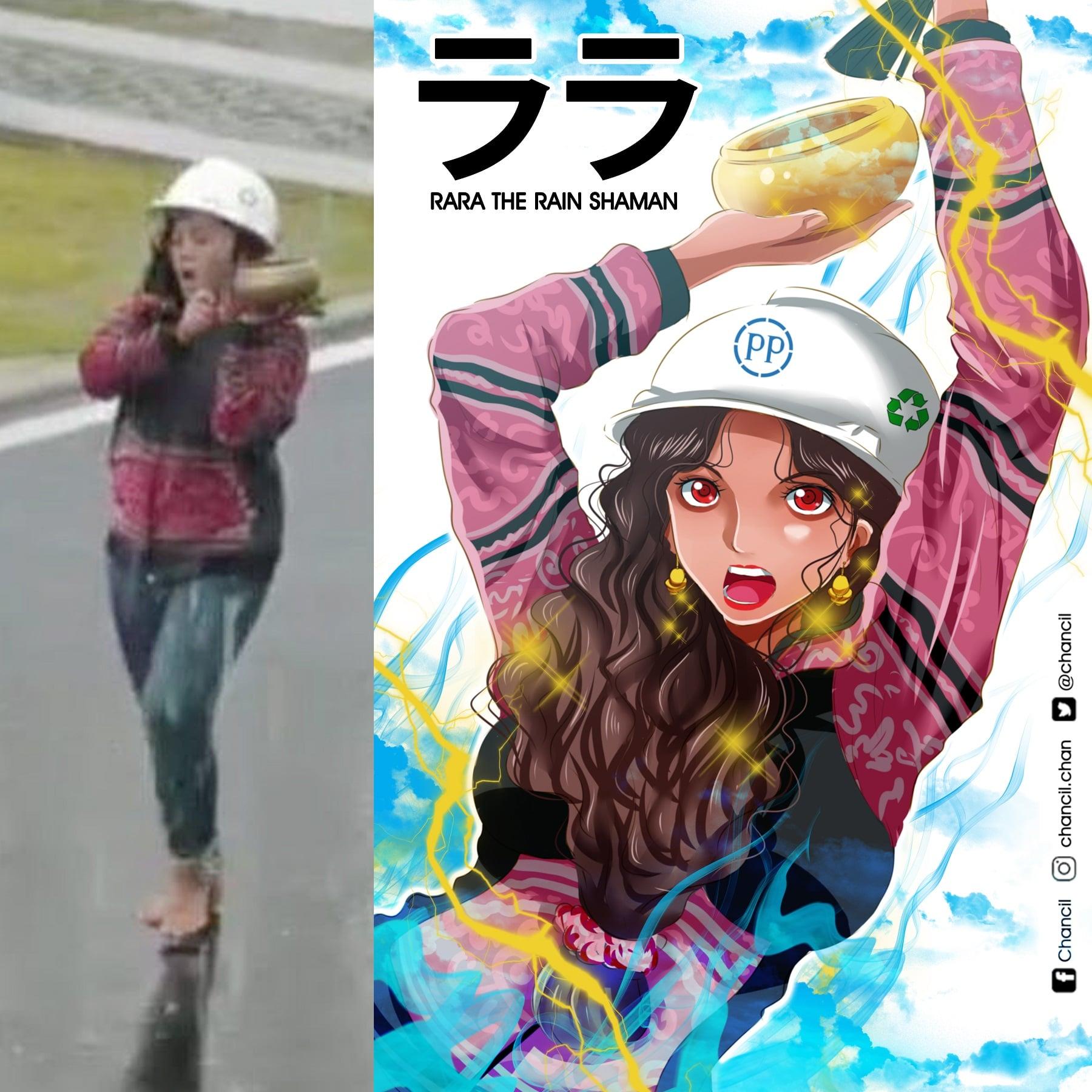 Meet Rara, The Rain Shaman | Rara's Moving Rain Ritual | Know Your Meme