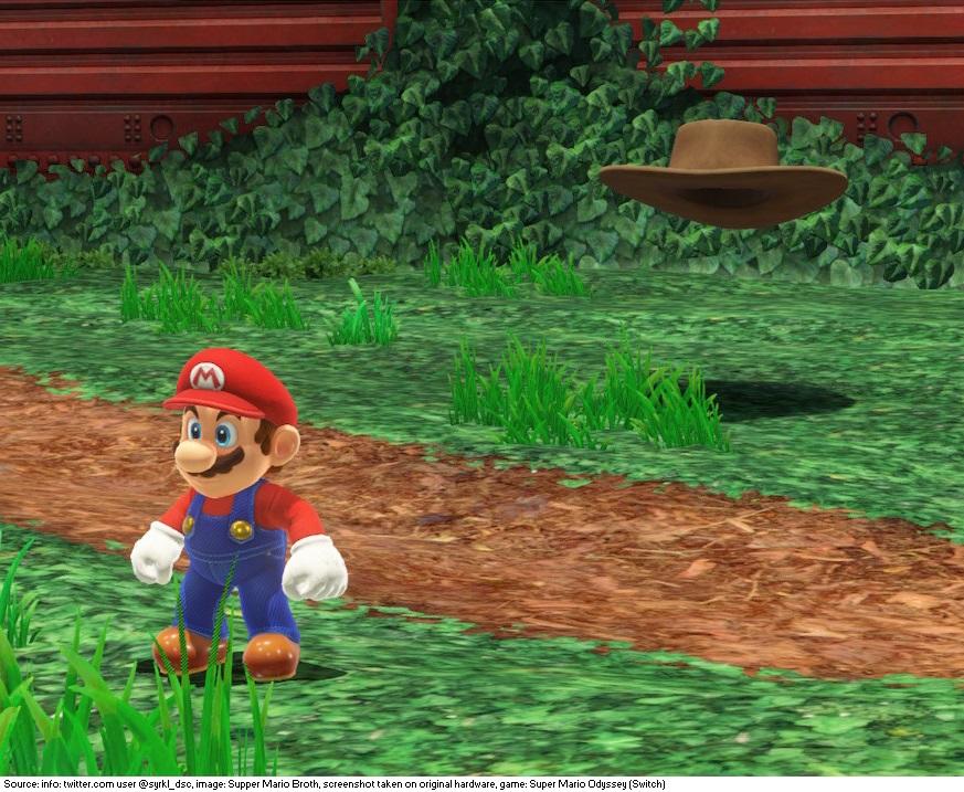 If a defeated Sherm enemy despawns while behind Mario, and then the ...