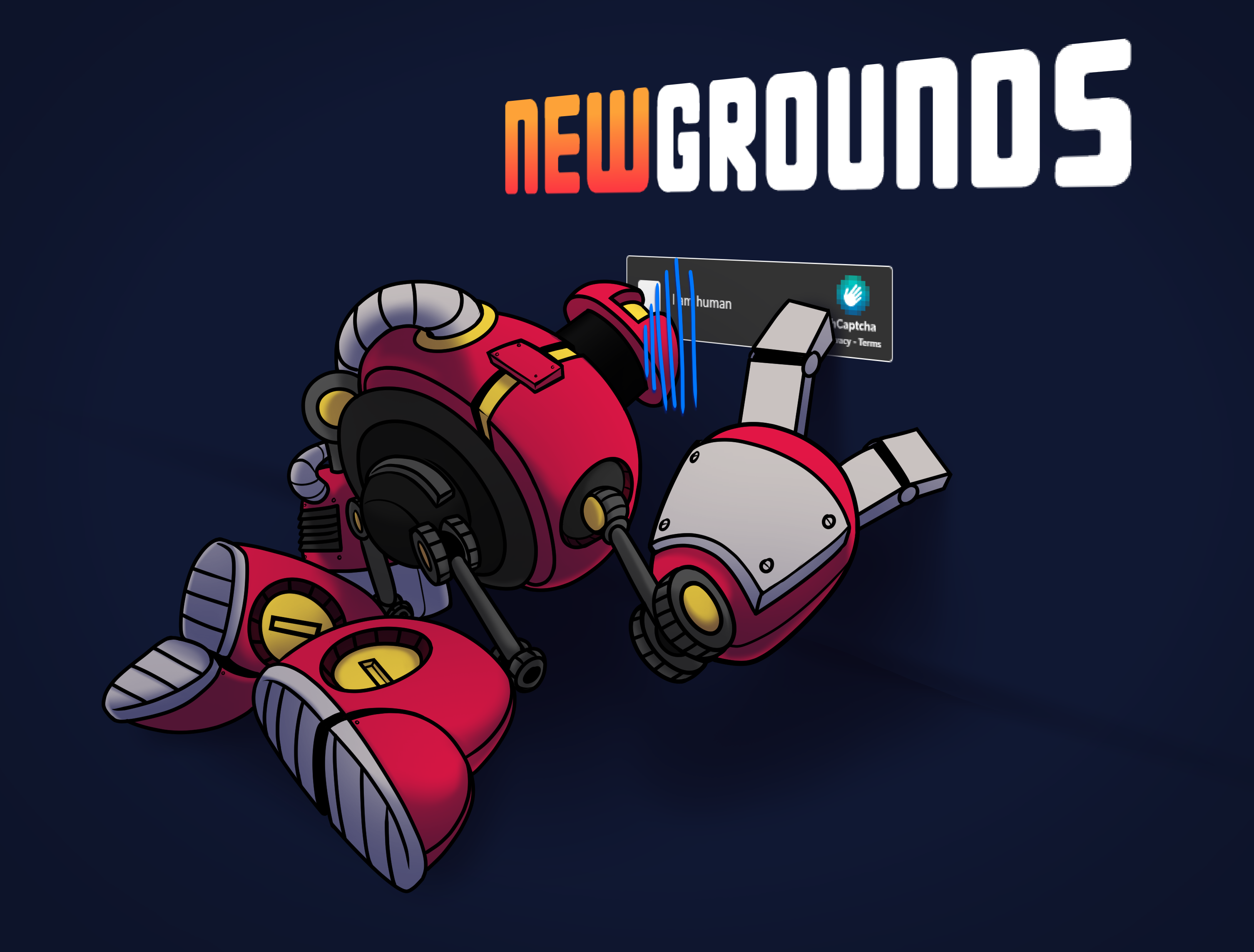 Robot Discrimination | Newgrounds | Know Your Meme