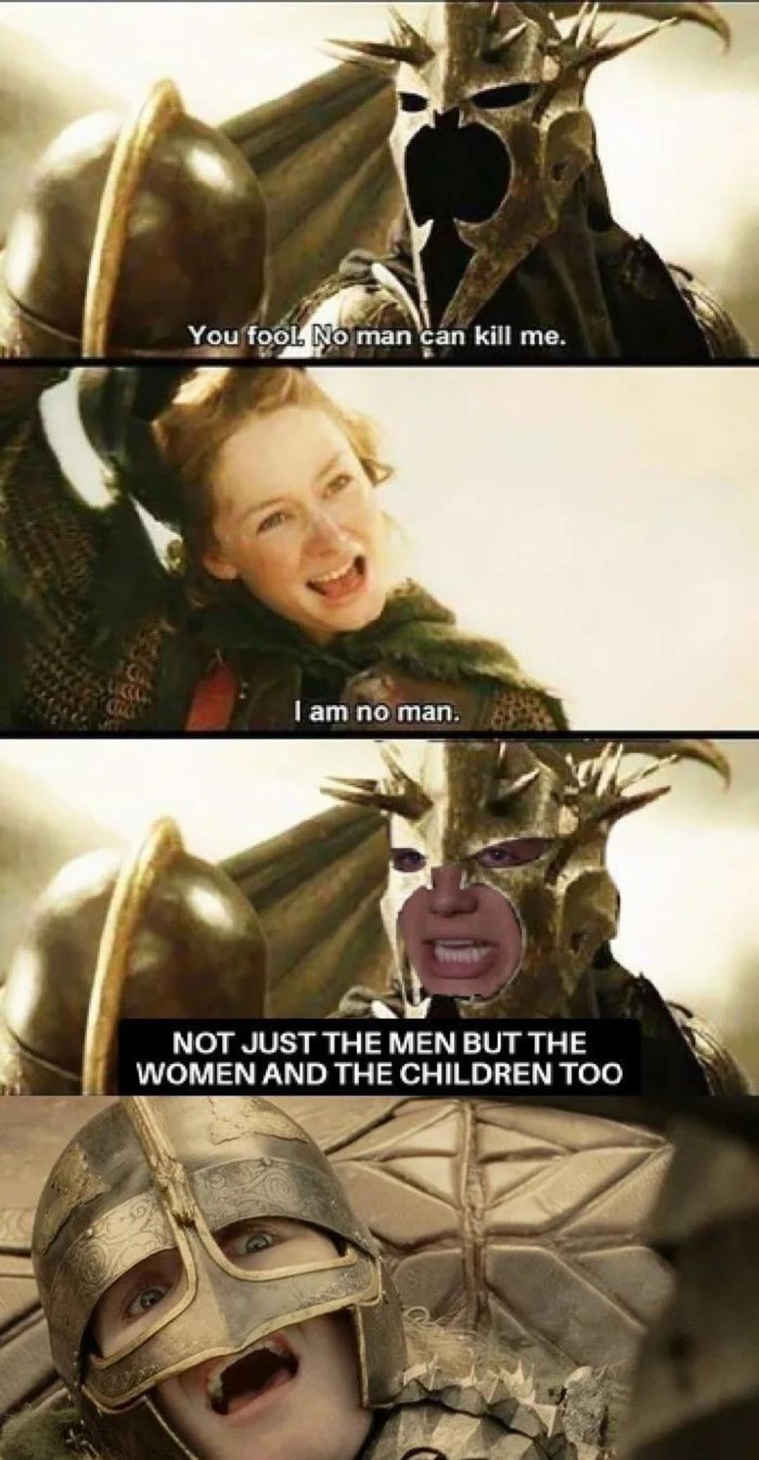 Well That's Unfortunate | I Am No Man | Know Your Meme