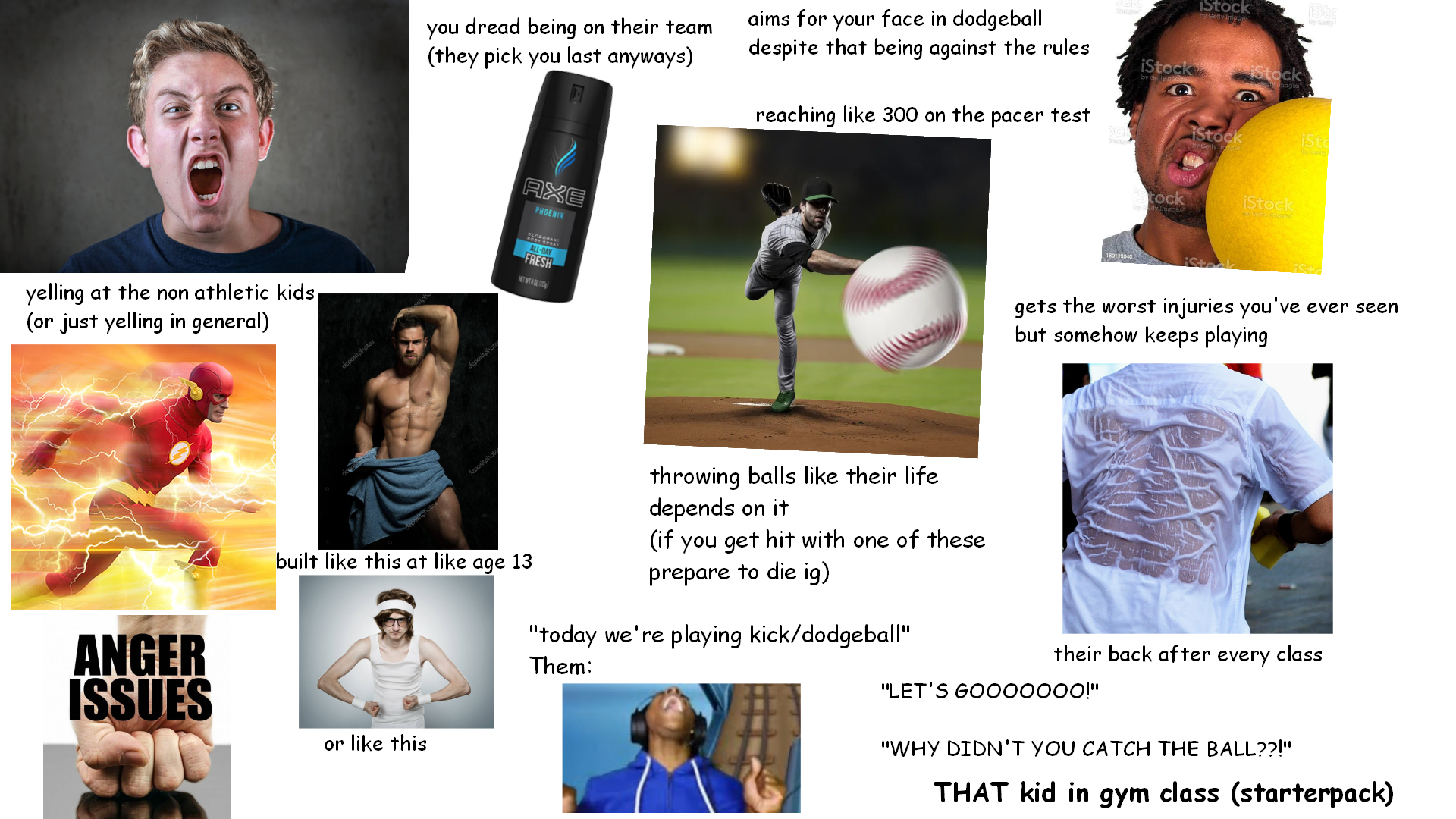THAT kid in gym/PE Class Starterpack | /r/starterpacks | Starter Packs ...