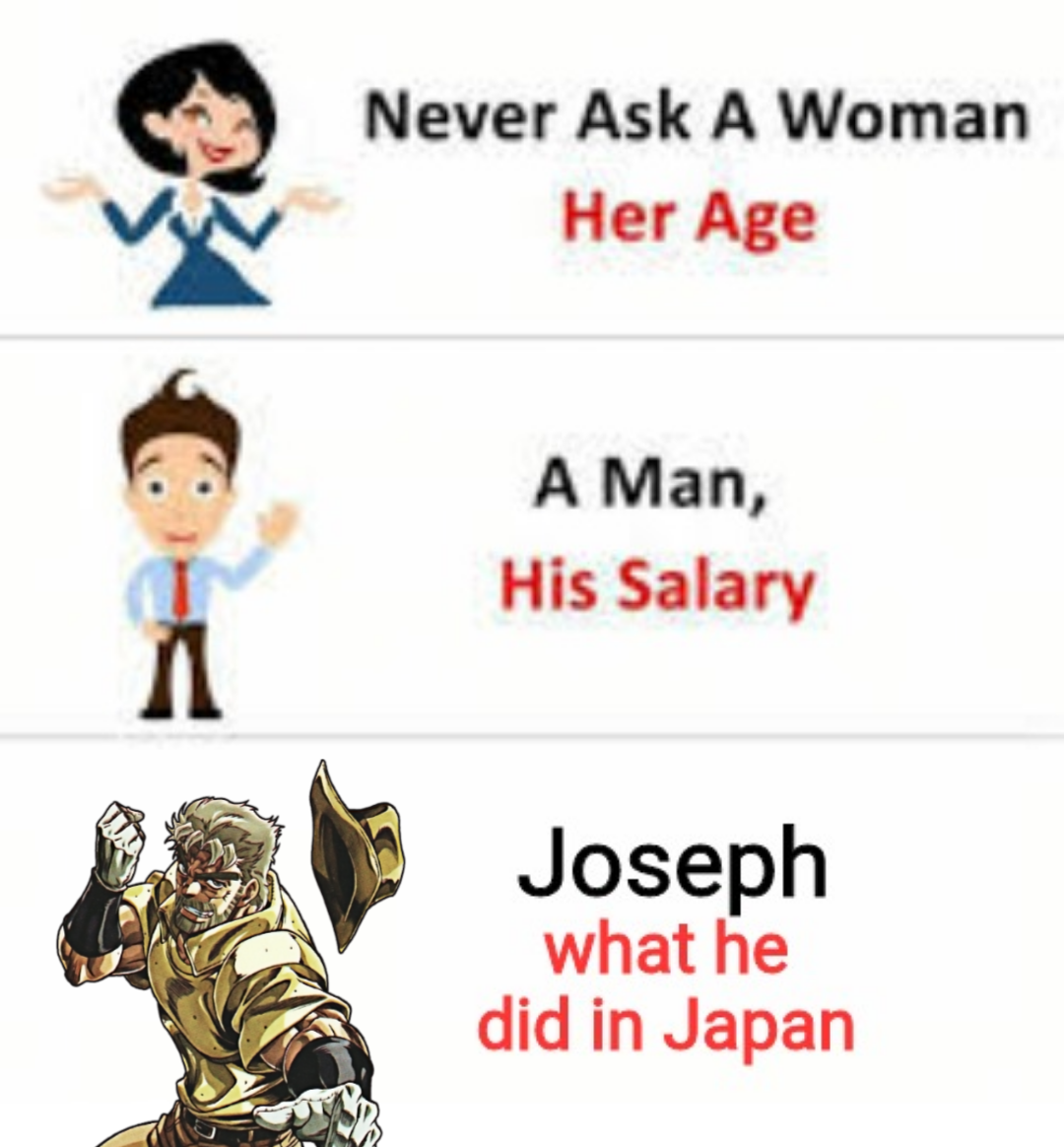 He gave us Part 4 | /r/ShitPostCrusaders/ | JoJo's Bizarre Adventure ...