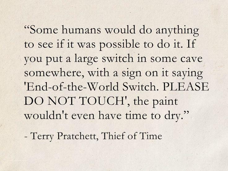 The Nature of Human Curiosity | Discworld | Know Your Meme