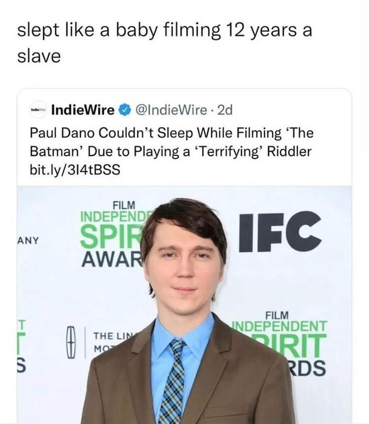 Paul Dano Riddler meme | Paul Dano | Know Your Meme