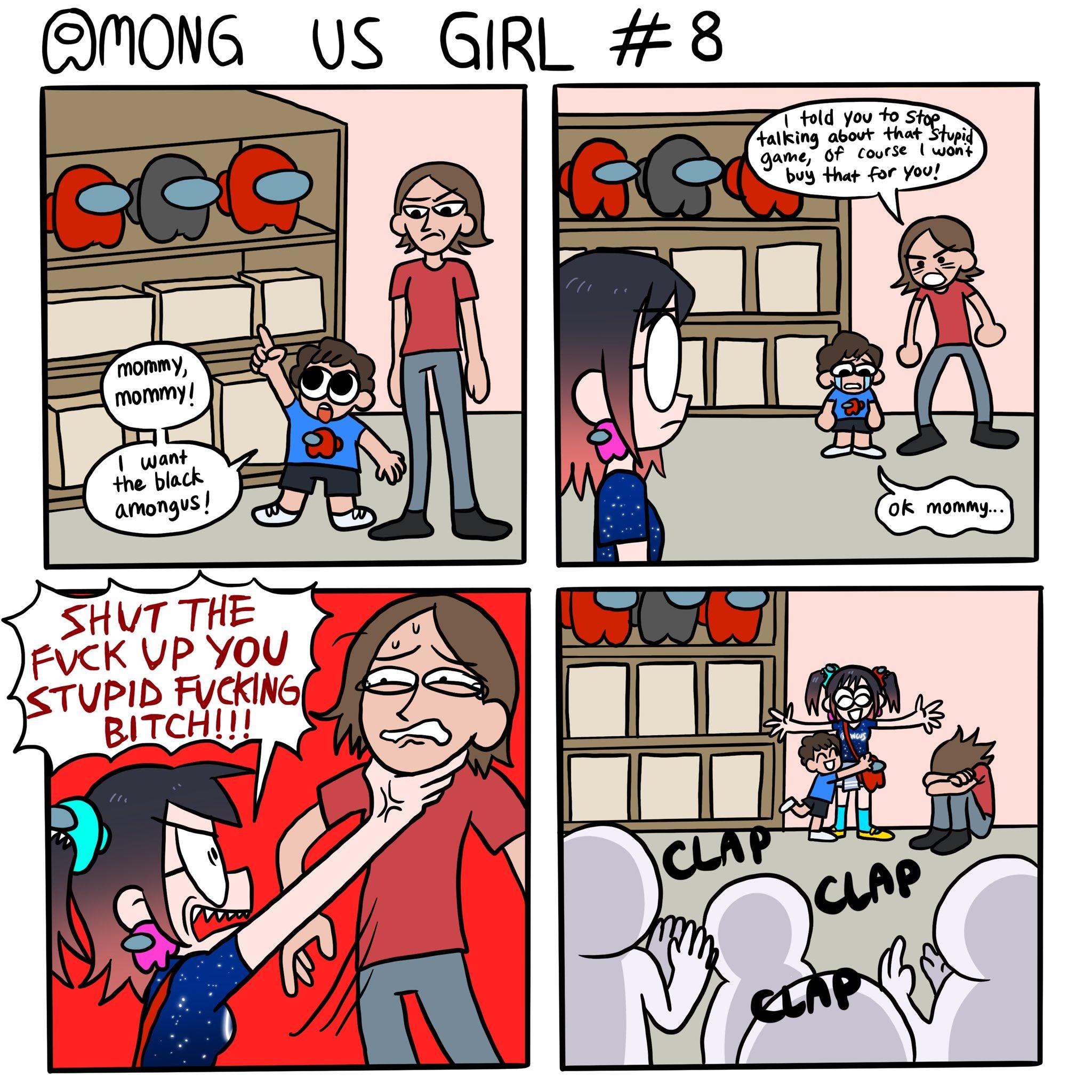 Amogus Girl #8 | Among Us Girl | Know Your Meme