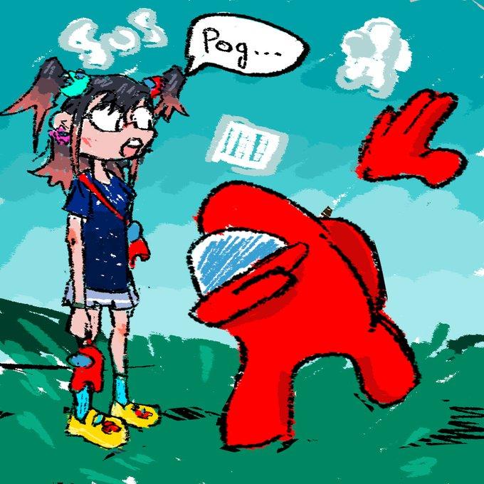 pog dab amogus girl | Among Us Girl | Know Your Meme