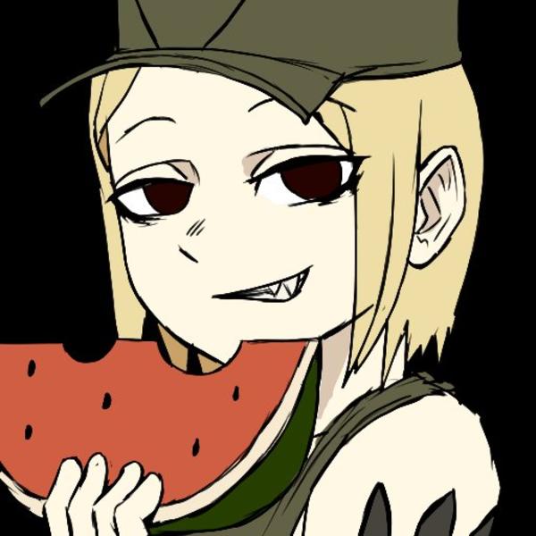 azov-chan eating watermelon | Azov-Chan / Marichka | Know Your Meme