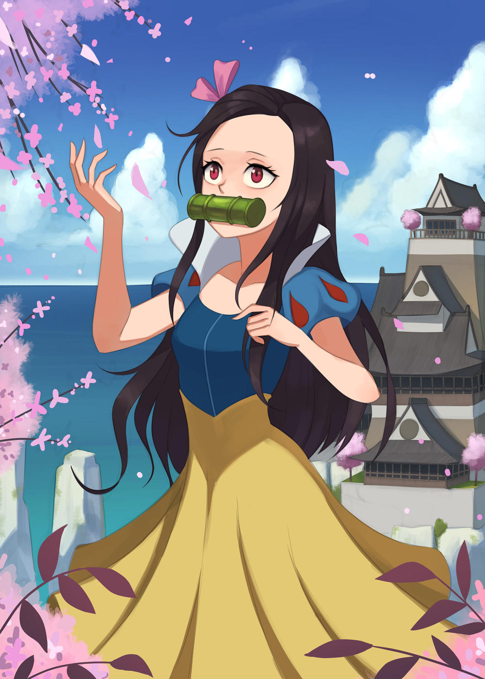 Nezuko as Snow White | Crossover | Know Your Meme