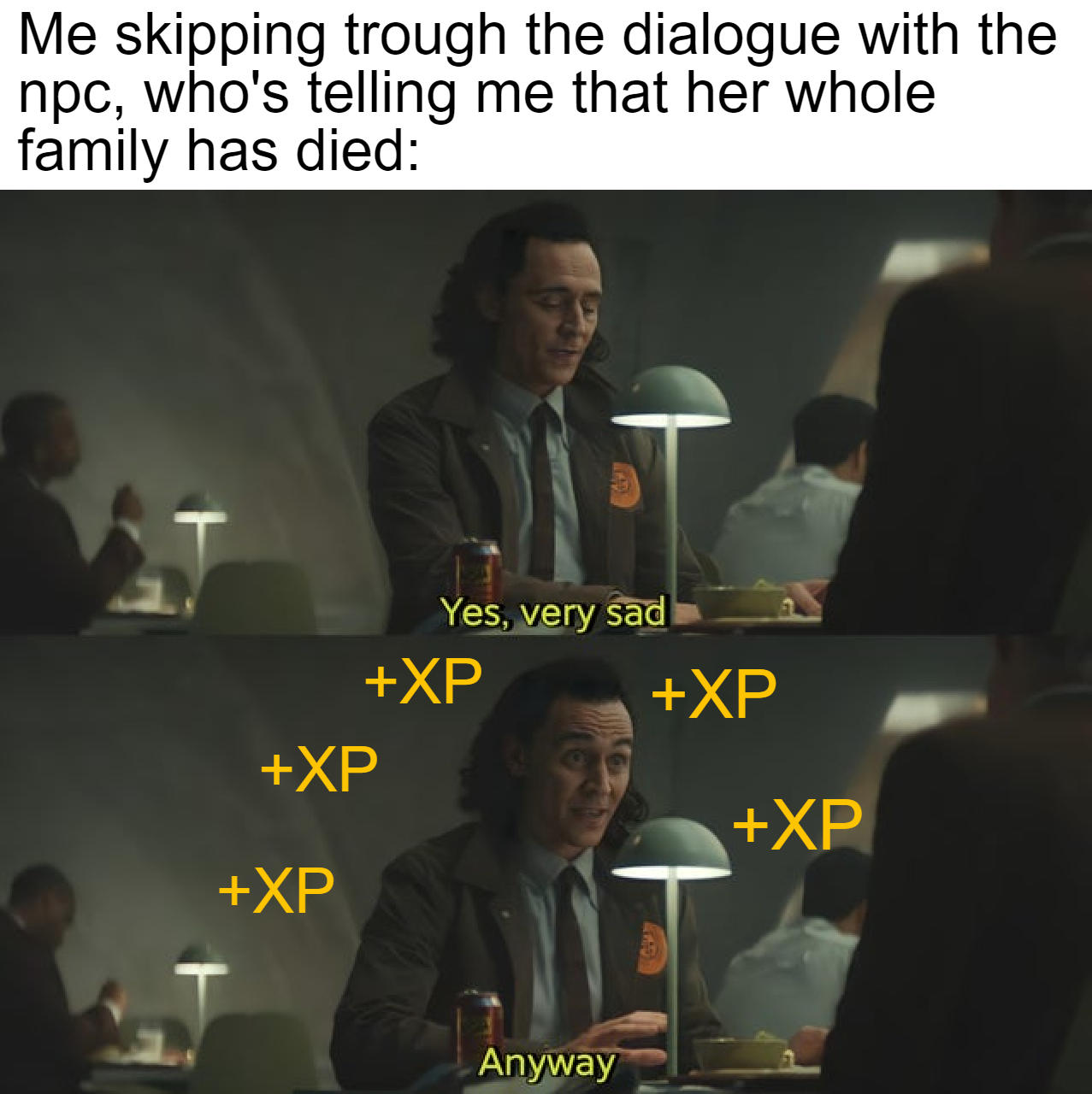 Oh no, anyway | Yes, Very Sad / Anyway, It Got Me Thinking | Know Your Meme