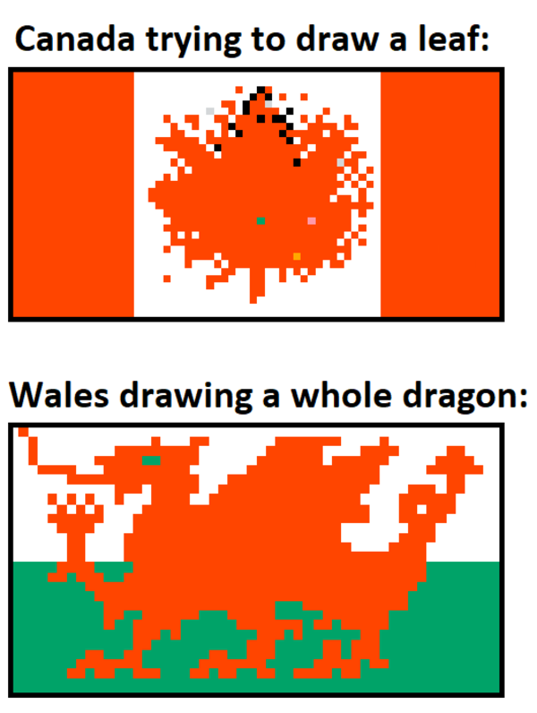Are you okay Canada? | /r/place / Place (Reddit) | Know Your Meme