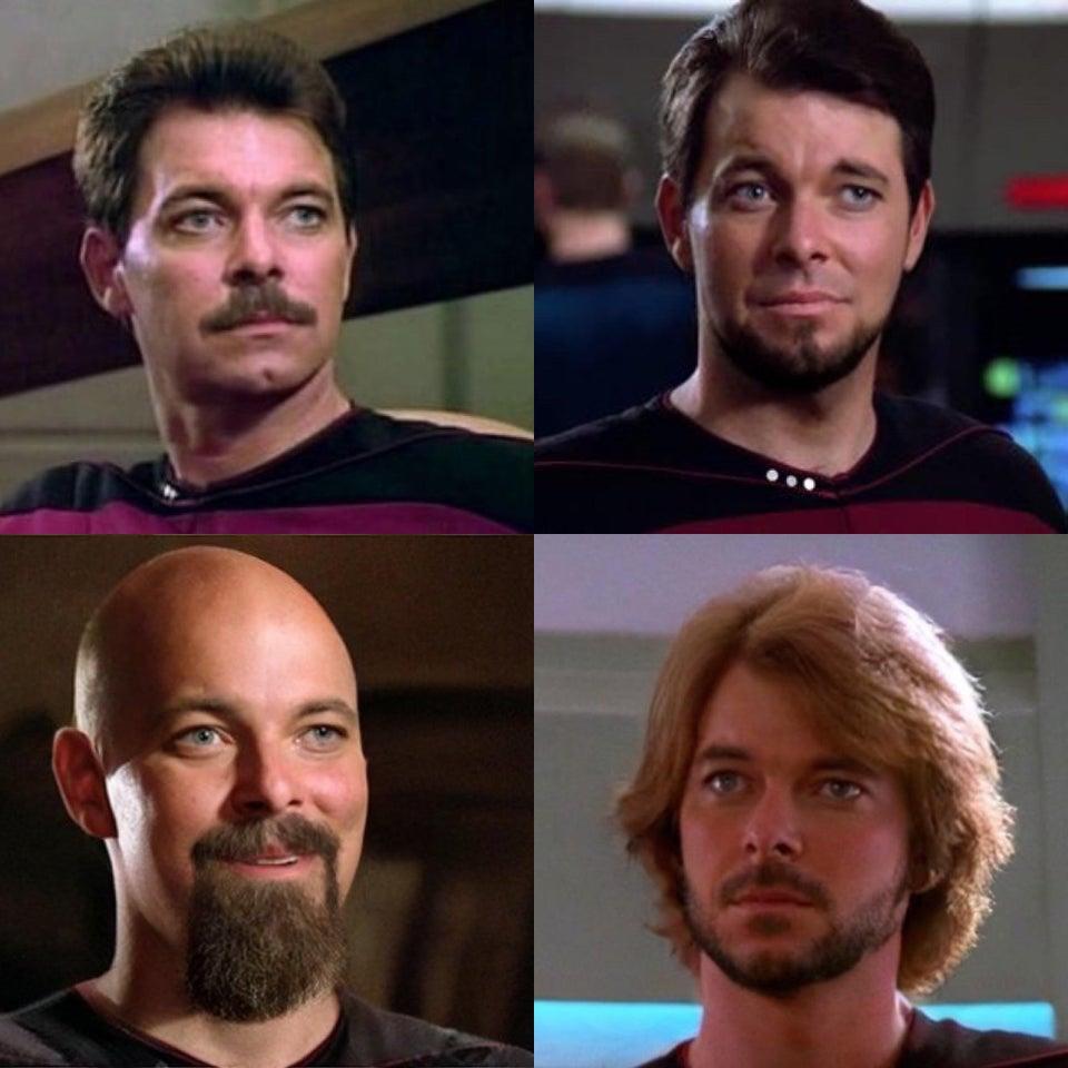 Alternative Facial Hair Rikers | Know Your Meme