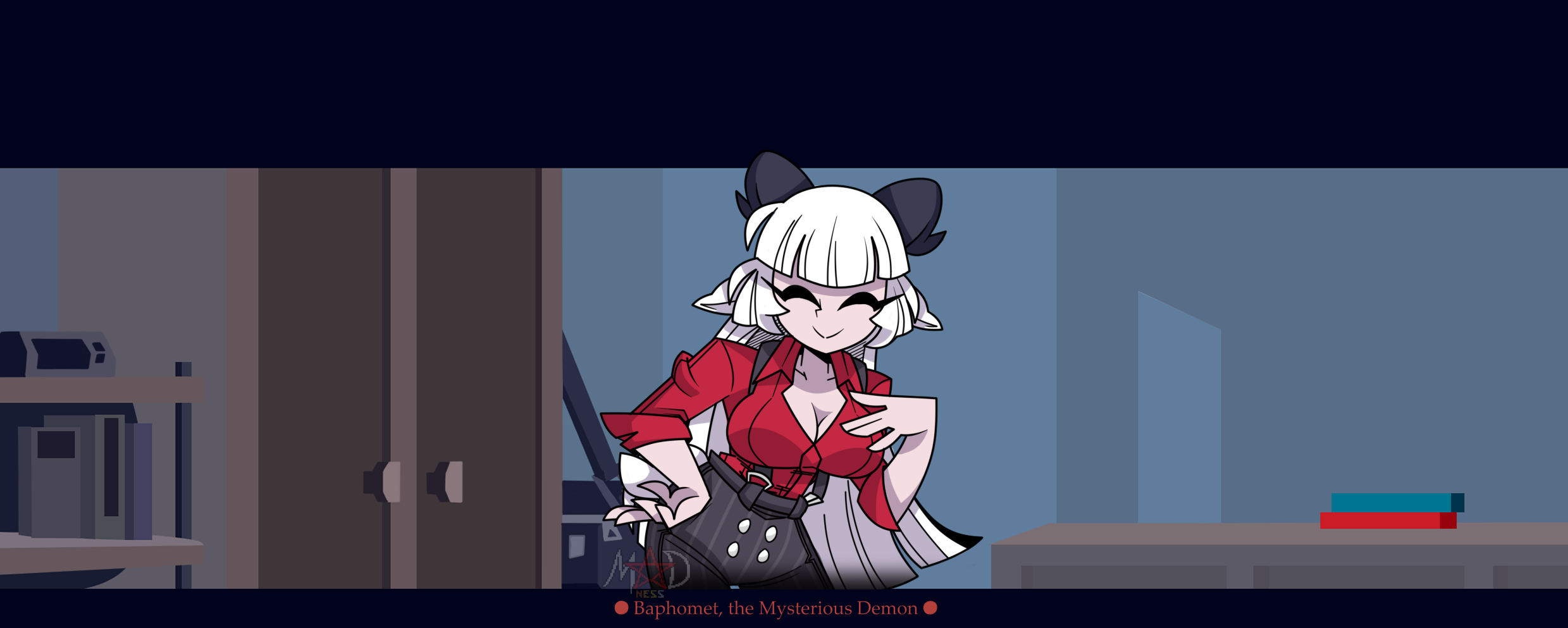 [Helltaker]: Baphomet - Helltaker Style | Helltaker | Know Your Meme