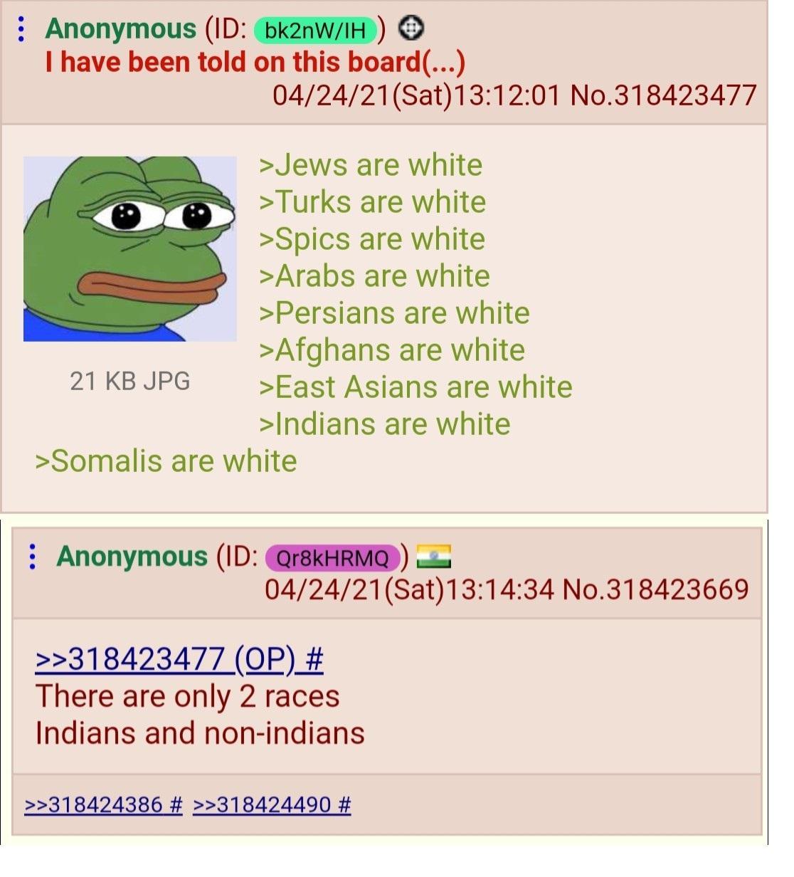 Anon did it, racism is no more | /r/Greentext | Greentext Stories ...