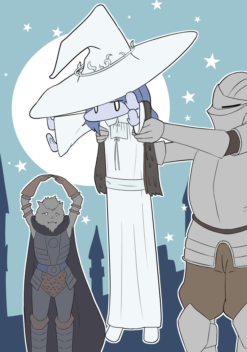 허리가 늘어나는 라니. | Ranni the Witch (Elden Ring) | Know Your Meme