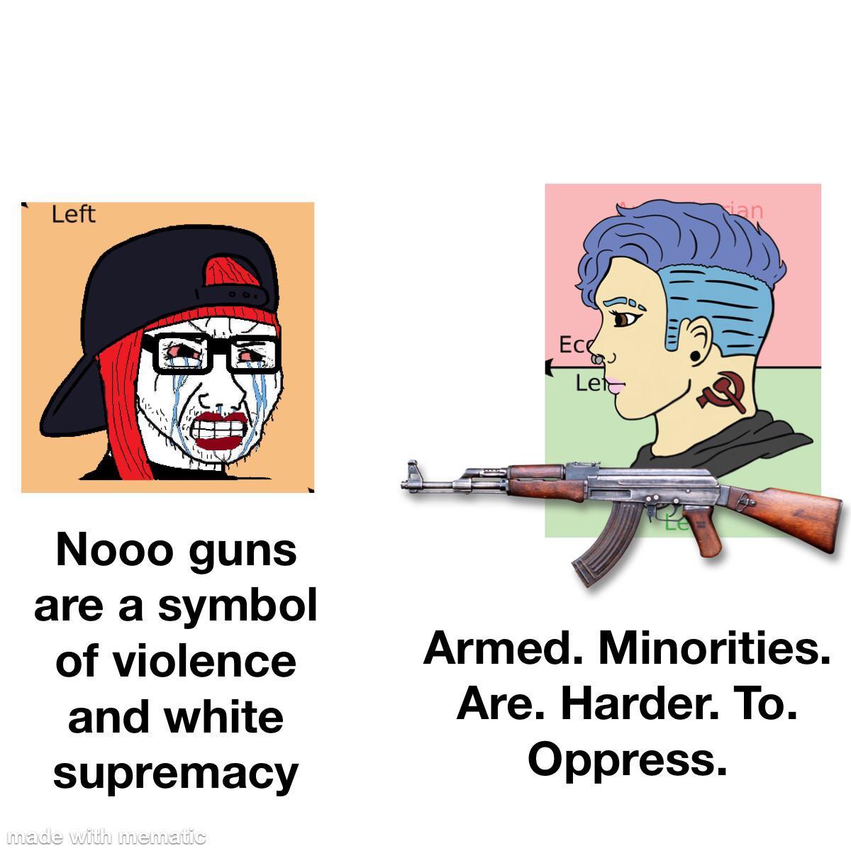 I’m pretty sure most leftists support gun ownership | /r ...