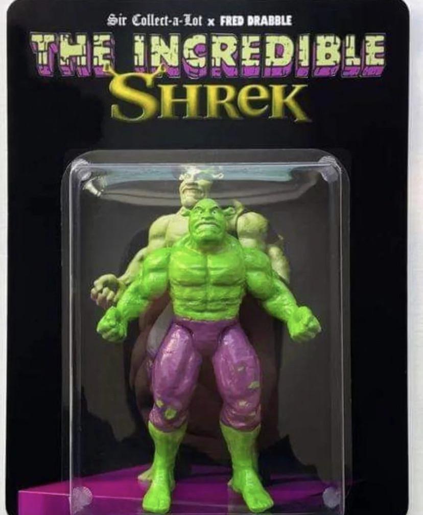 The Incredible Shrek | Blursed Images | Know Your Meme