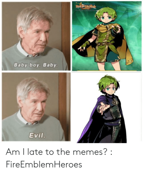 evil | Harrison Ford Baby Boy Evil | Know Your Meme